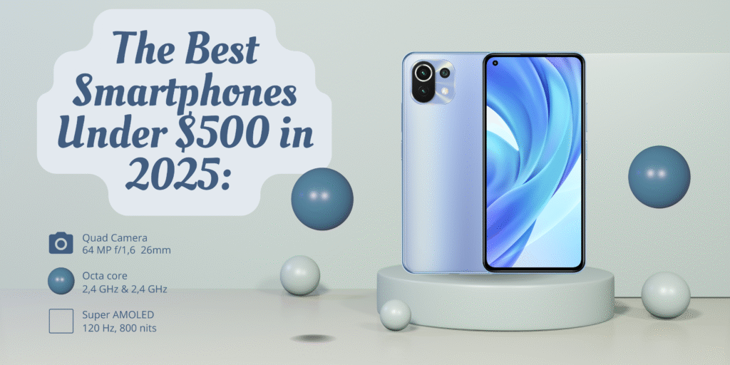 The Best Smartphones Under $500 in 2025: - pagelist.net – Business ...